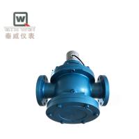 China 24VDC Positive Displacement Flowmeter Stainless Steel Rotary Seal for sale