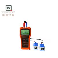 China Portable Non-Invasive Fast Flexible Handheld Ultrasonic Flowmeter for sale