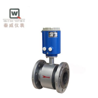China Rubber Lined Electromagnetic Flow Meter Corrosion Resistant Wear Resistant for sale