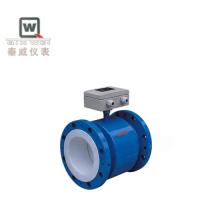 China PTFE Lined Electromagnetic Flowmeter IP65 IP68 Food Beverage for sale