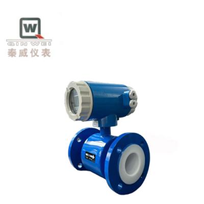 China Compact Integrated Electromagnetic Flowmeter Easy Operate For Water Industry for sale