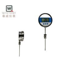 China High-temperature Thermometer, Made Of Stainless Steel 304, With Display PT100 Temperature Gauge for sale