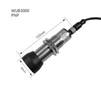 China Non-contact Analog Current/Voltage Level Switch Level Gauge WUB3000 Ultrasonic Sensor For Metal Grain Silos 24V for sale