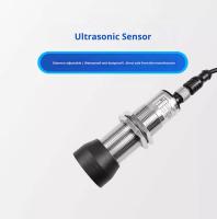 China Non-contact Analog Current/Voltage Level Switch Level Gauge WUB3000 Ultrasonic Sensor For Metal Grain Silos 24V for sale