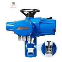 China Linear Electric Actuator 50 kN Thrust 100 mm Stroke for Globe Control Valves for sale