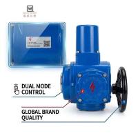 China Intelligent Modulating Electric Actuator 4-20mA PID Control 2000Nm for Process Valves for sale