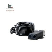 China Clamp-On Doppler Ultrasonic Flowmeter QWUS-DP1000 DN25-DN2000 For Slurry Sludge Tailings for sale