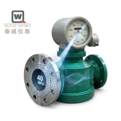 China High Pressure Helical Gear Flowmeter 40 MPa Hydraulic Test Bench for Oil Leak Testing for sale