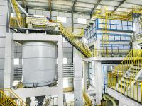 China Mixed Phase High Strength Gypsum Powder Production Line Energy Saving for sale