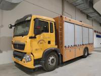 China Rail Dual Purpose Integrated Rescue Vehicle Class II Chassis HTRR204 for sale