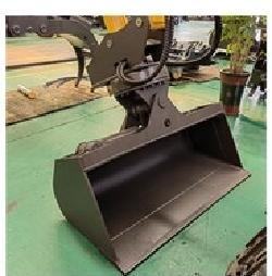 China Slope Protection Rotating Tilt Bucket Rotate 360 Degrees Tilt 45 Degrees for sale