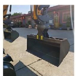 China Tilt Rotate Bucket 360 Degrees Tilt 45 Degrees Excavator Tilt Bucket Attachment for sale