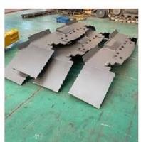 China 2800mm Width Core Scraping Plate Slag Stone Cleaning With 8° Inclination for sale