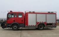 China Rail System Firefighting Truck 30km/H Railway Speed HTRR209 for sale