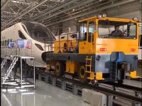 China HTRR110 type rail-road tractor integrated body, steel wheel drive can be customized for sale