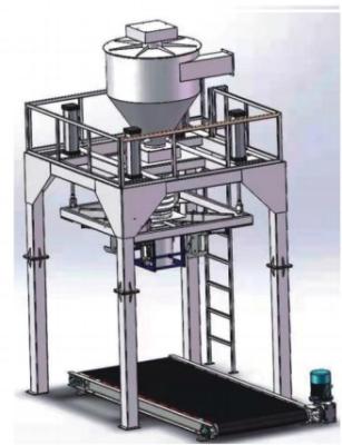 China Efficient Ton Bag Powder Packaging Machine Environmentally Friendly for sale