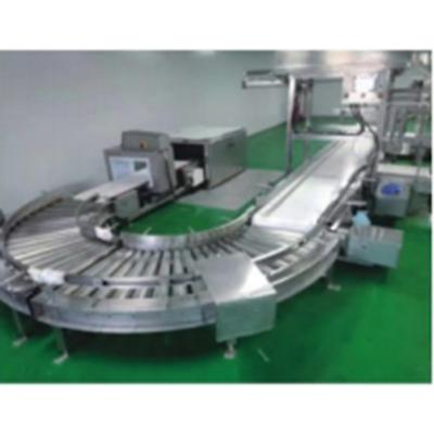 China Pharmaceutical Parallel Belt Conveyor Carbon Steel Stainless Steel Aluminum Profiles for sale