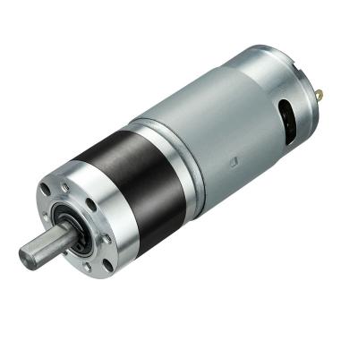China FT-36PGM555 12v 24 Volt Low Speed High Torque High Precision High Efficiency Sun Planet Gear Structure Reduction Motor for sale