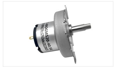 China FT-49OGM520  High Torque Silent 5v6v12v 24v Mini Slow Speed Rpm Spur Gear motor for sale