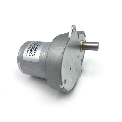 China FT-48OGM3535 Excellent Quality Big Torque High Efficiency Silent 5v 6v12v 24v Mini Slow Speed Rpm Spur Gear motor for sale