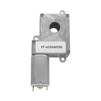 China FT-65SGM390 High Quality Chamfered DC Motor High Torque 6v 12v 2-200rpm Small DC Worm Geared Motor for sale