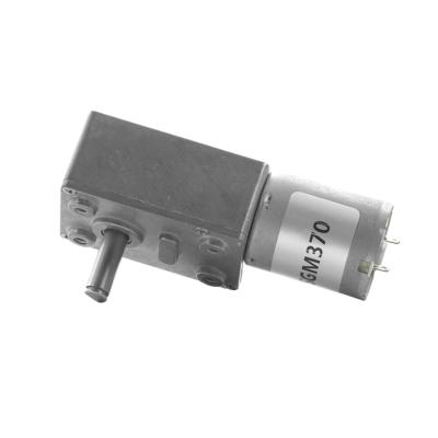 China FT-46SGM370 2-400rpm 6V 12V 24V Micro Worm Gear Motor For Home Appliance for sale