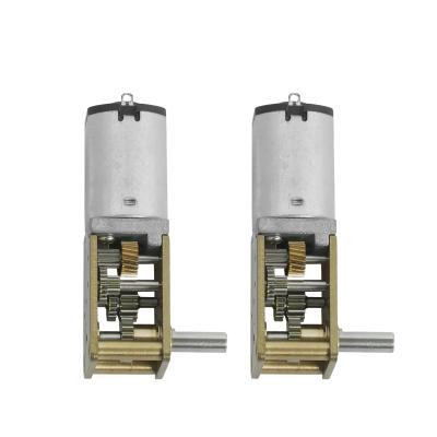 China Factory Custom 3v6v12v24v Reducer Mini Worm  Gear Motor FT-12SGMN20 for sale