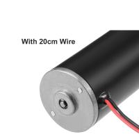 China Double Shaft DC Worm Gear Motor 12V 24V For Intelligent Equipments for sale