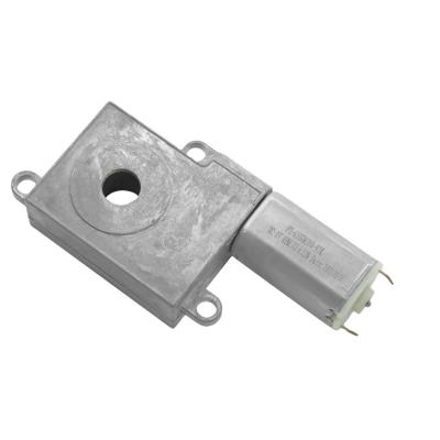 China FT-65SGM390 High Torque 6v 12v 24v Slow Speed  2-200Rpm  Brush DC Electric  Motors DC Worm Gear Motor for  Smart Lock for sale
