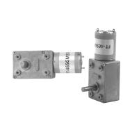 China FT-46SGM370 DC 3-24v  Worm Gear Motor Brushed Gearbox Motor for Mechanical Equipment for sale