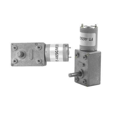 China Futeng  FT-46SGM370 High Torque Brush Motor 12V24V DC Worm Gear Motor for  Coffee Machines for sale
