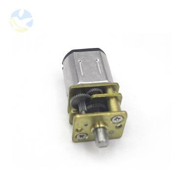China China Factory Custom  3-24v FT-12FGMN10 N20 N30 Micro DC Gear Brush Motor for Robot  Locks for sale