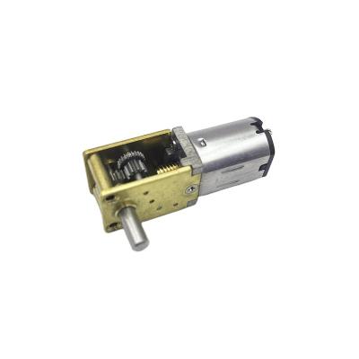China China Custom FT-12SGMN20 12mm DC 3V/6V/12V Mini Micro DC Motor Metal Worm Gear Motor for sale