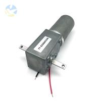 China Custom FT-82SGM5294 Dual Output Shaft High Torque High Power DC Worm Gear Brushless Electric Motor for sale