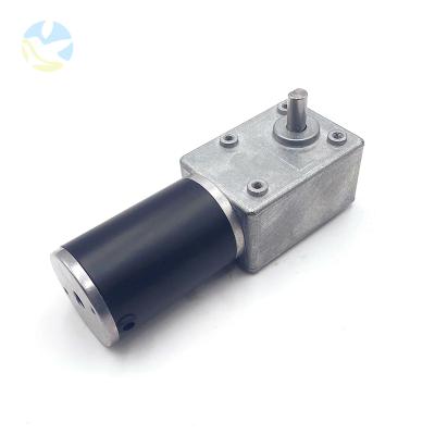 China FT-82SGM50ZY Factory Custom Big Torque Low Rpm Micro Electric Motors 24v Dc Worm Gear Motor for sale