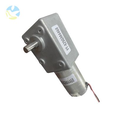 China FT-82SGM4468 High Power High Torque Self Lock Long Life 12 Volt 24 Volt Dc Worm Gear Brush Motor for sale