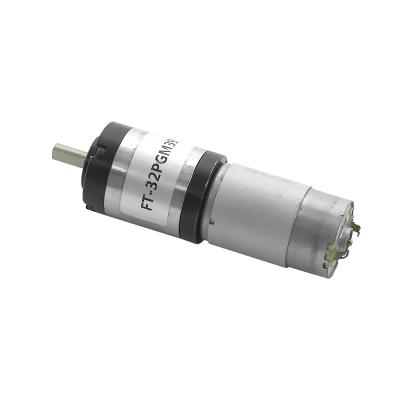 China Custom 12V 24v Planetary DC Geared Motor For Solar Panel Brush Cleaning Robot for sale