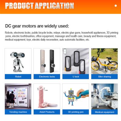 China Customized DC 3-24V  Mini  Planetary Gear Motor Miniature Electric  Motors for sale