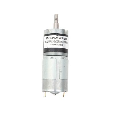 China 36mm12V 24V 48V DC Gear Motor Household Intelligent Robot Motor Planetary Gearbox Motor for sale