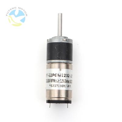 China Futeng Motor 24v High Torque DC Gear Motors for Smart Door Lock Gearbox High Speed Low Noise Mini Motor DC 24v for sale