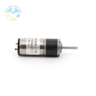 China Futeng Customized  22mm Diameter Low Noise 12V Dc Planetary Gear Motors  for Smart Electric Home Appliance for sale