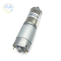 China 12V 24V DC Planetary Gearbox Manufacturers 1rpm-600rpm Micro Planetary Gear Motor for sale