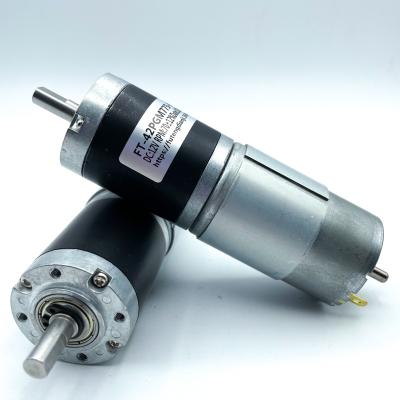 China FT-42PGM775 High Torque Low Speed 42mm Brushless Brushed Dc 12V 24V Planetary  Gear Motor for sale