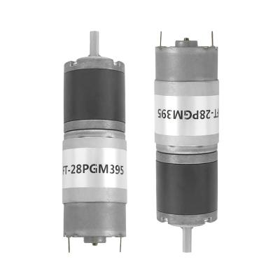 China FT-36PGM555 High Torque Muted Gear Electric Motor High Speed 2-1500rpm 6V 12v 24V DC Planetary Gear Motor for Clearing Brushes for sale