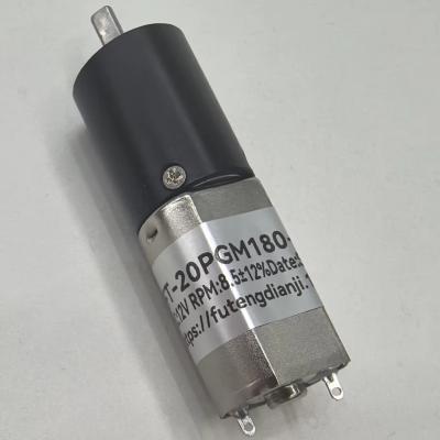 China FT-20PGM180 12V 24V Dc Mini Planetary Dc Motor 180 Permanent Magnet 6 Volt to 12 Volt Dc Motors for sale