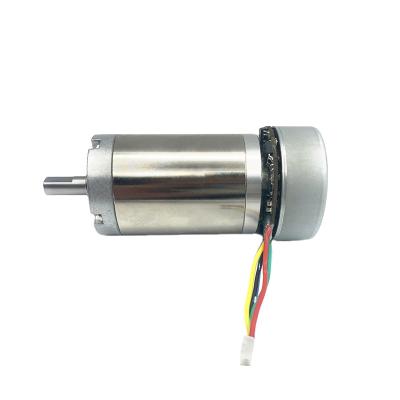 China 42mm 12V24v High Torque Slow Speed  Gear Motor Brushless Dc Electric Motor New Energy Environmental Protection Motor for sale