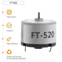 China FT-520 3-24V 3000-9000 RPM DC Motor For Household Appliances for sale