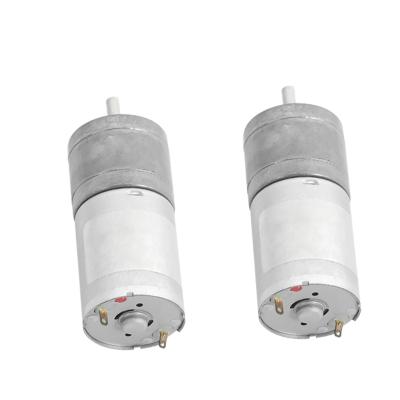 China Futeng Factory Custom 12v 24v Dc Spur Gear Motor FT-25RGM370 for sale