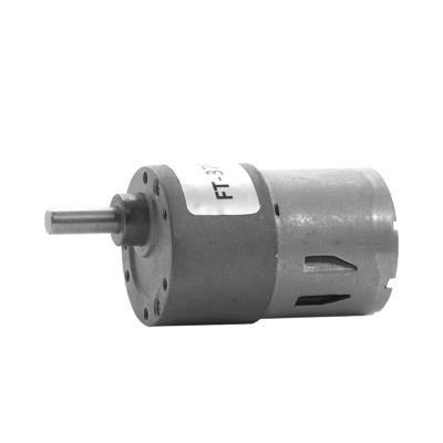 China FT-37RGM3530  37mm 12v 24v 2-300rpm High Torque Efficiency Mini Dc Spur Gear Motor for sale
