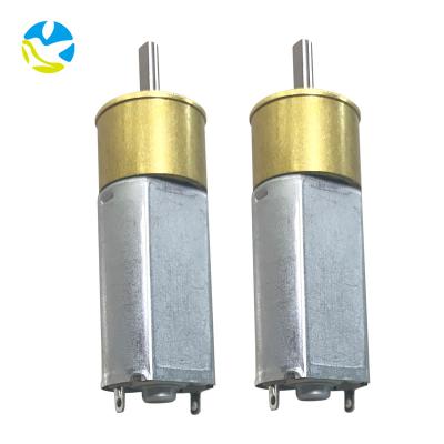 China FT-16RGM050  DC 6V 12V24V  Spur Gear Motor  for Pad Lock for sale